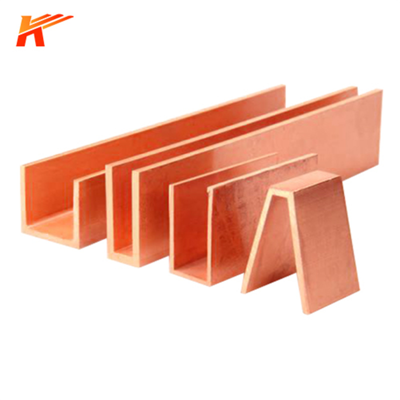 China Copper Channels Profiles U-shaped C-shaped Copper Profiles ...